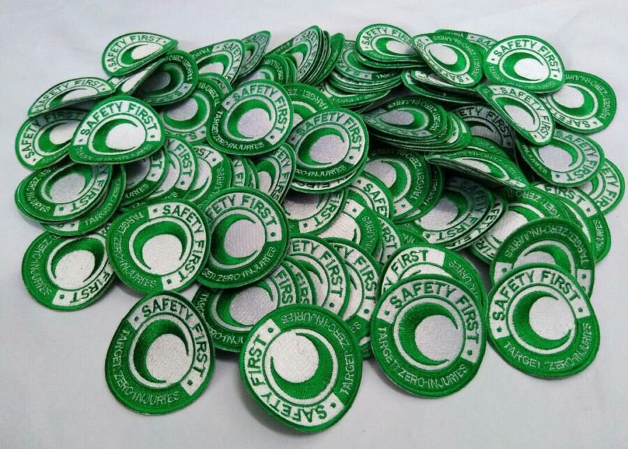 Tempahan patches safety first | Kedai Sulam