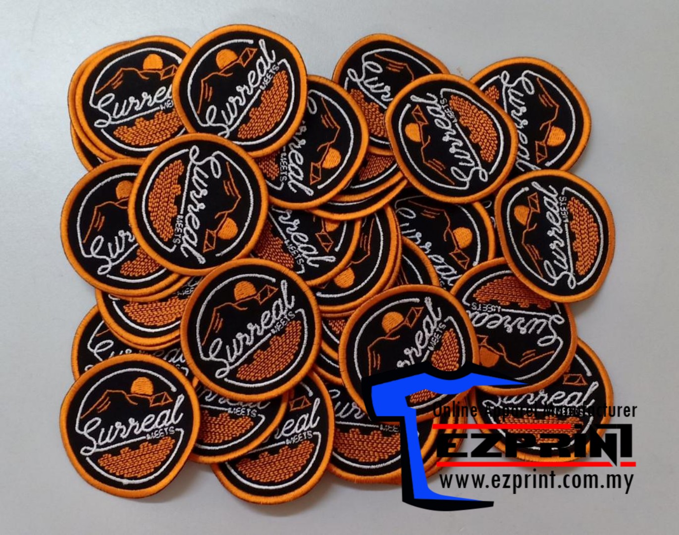 Sulam lencana patches | Kedai Sulam